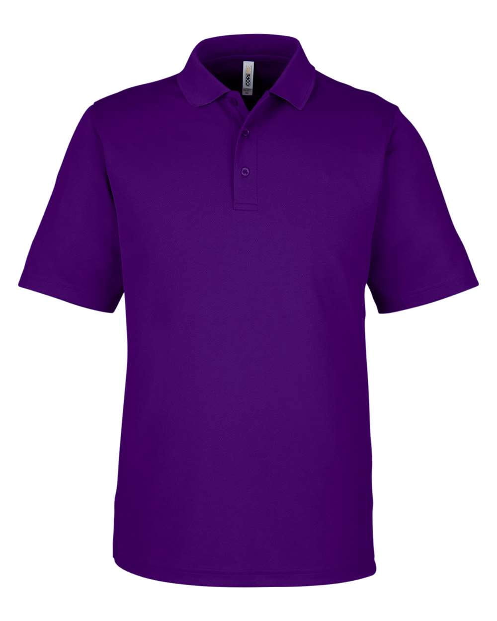 CORE365 CE104 Men's Market Snag Protect Mesh Polo-Campus Purple-L ...