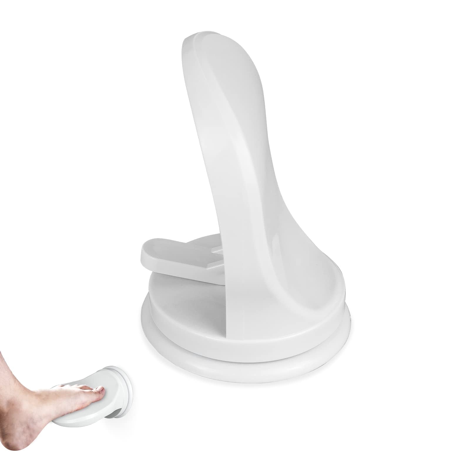 COREBAY Shower Foot Rest with Foot Strap for Bath, Bathroom Pedal with ...