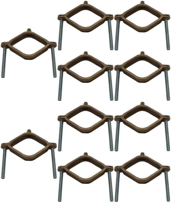 COREX 2-1/2" to 4" Bronze Water Pipe Ground Clamp - High Conductivity ...