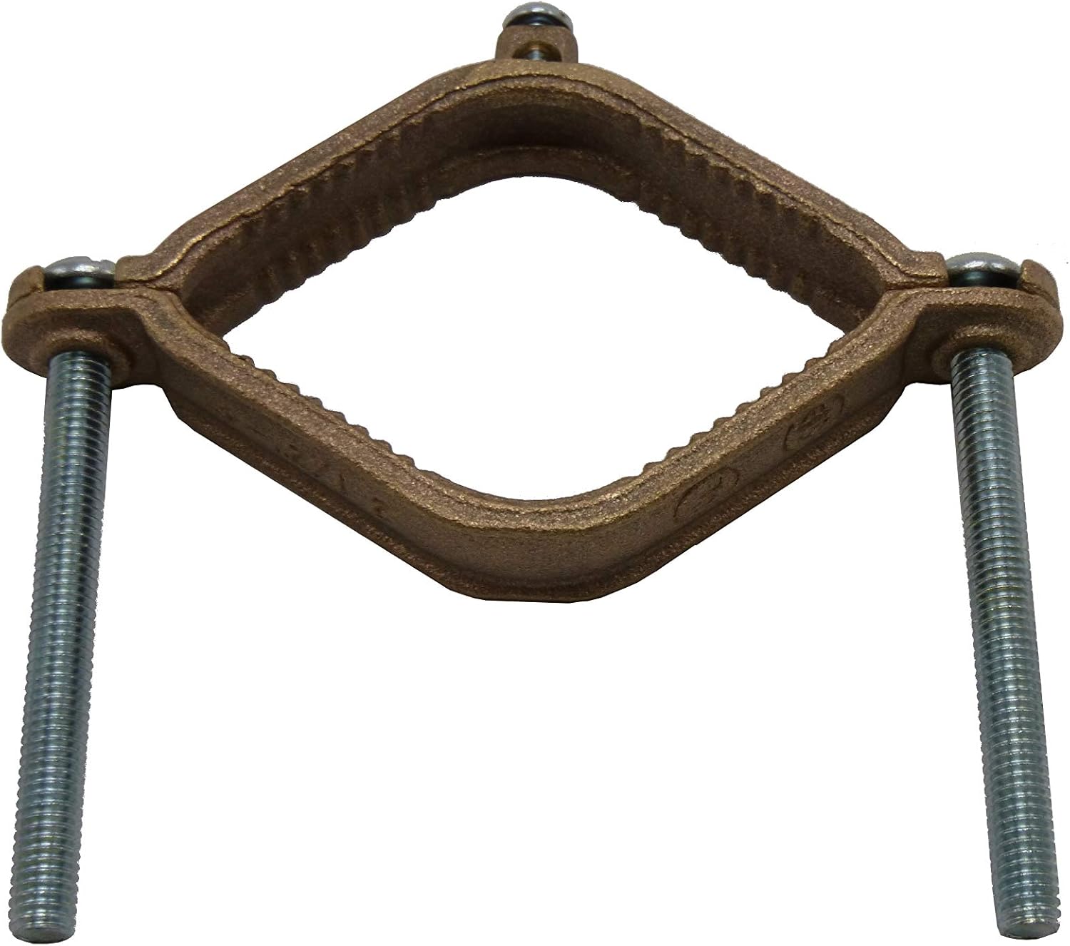 COREX 4-1/2" to 6" Bronze Water Pipe Ground Clamp - High Conductivity ...