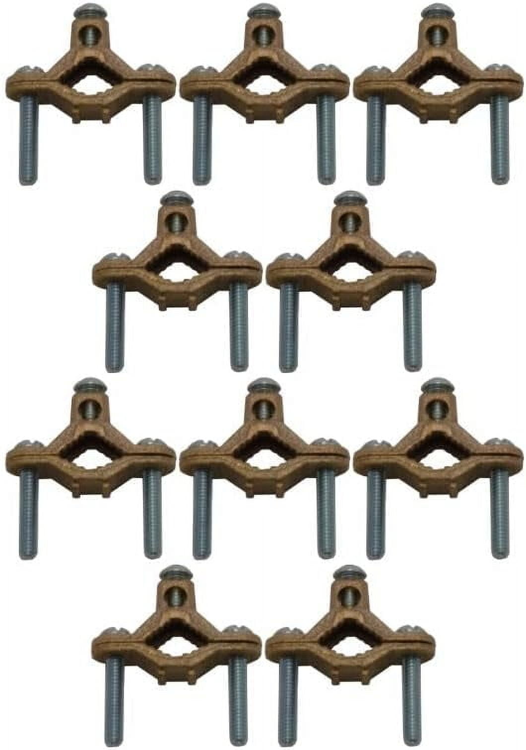 COREX 4-1/2" to 6" Bronze Water Pipe Ground Clamp - High Conductivity ...