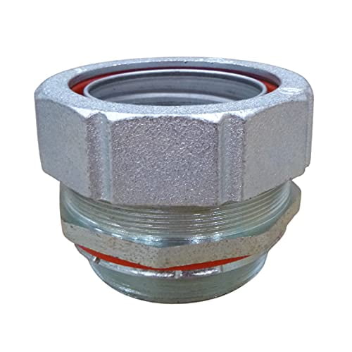 COREX 4" Liquid Tight Straight Conduit Fitting - Insulated Throat ...