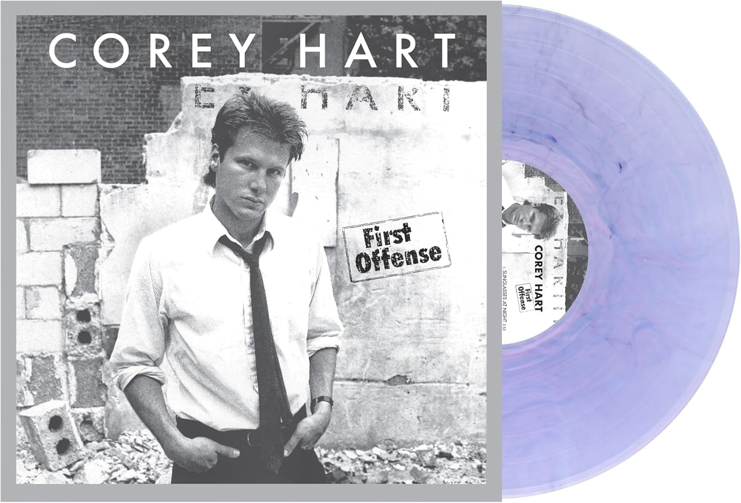 COREY HART - First Offence (Translucent Blue & Red Vinyl 160g) - vinyl ...