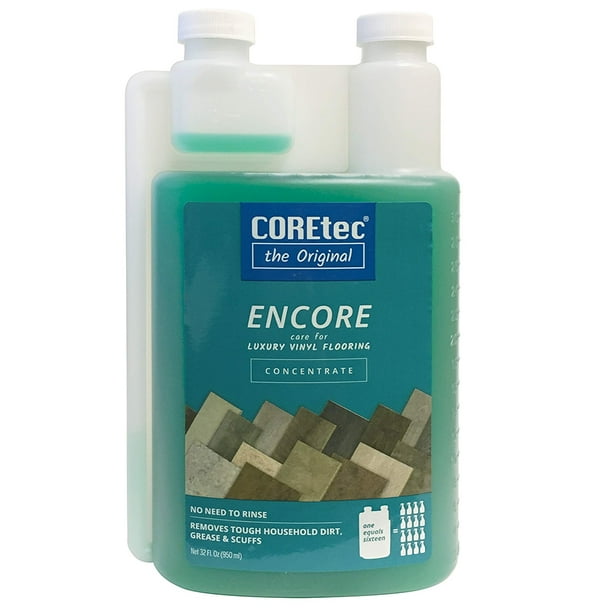 COREtec ENCORE Floor Cleaner for Luxury Vinyl Flooring - 32 oz ...