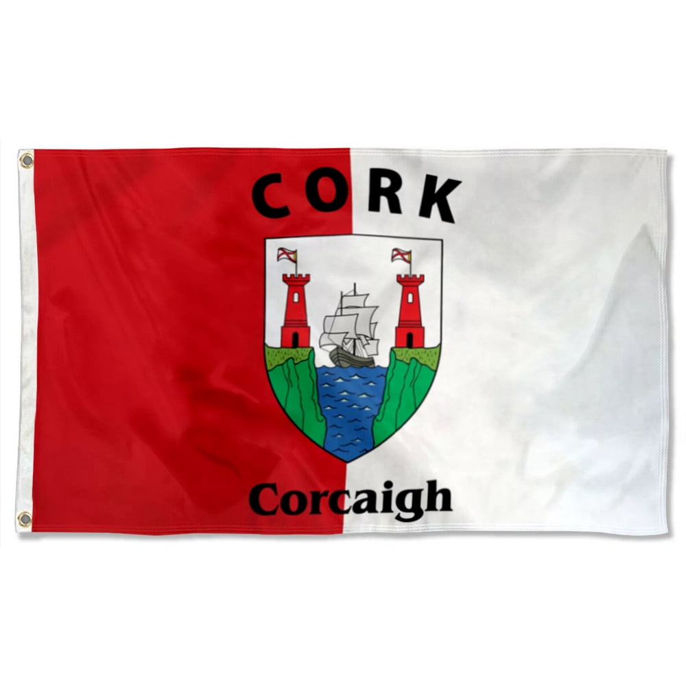 CORK IRELAND COUNTY Flags Polyester 3x5 FT banner - Walmart.com