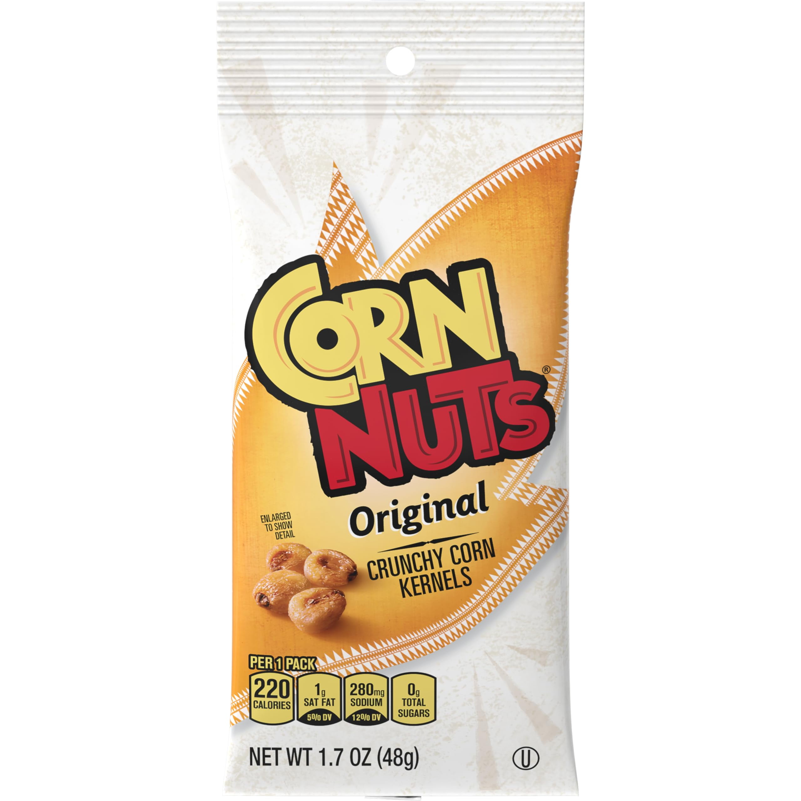 CORN NUTS Original Flavored Corn Kernels, NSD3 Crunchy Corn Snacks ...