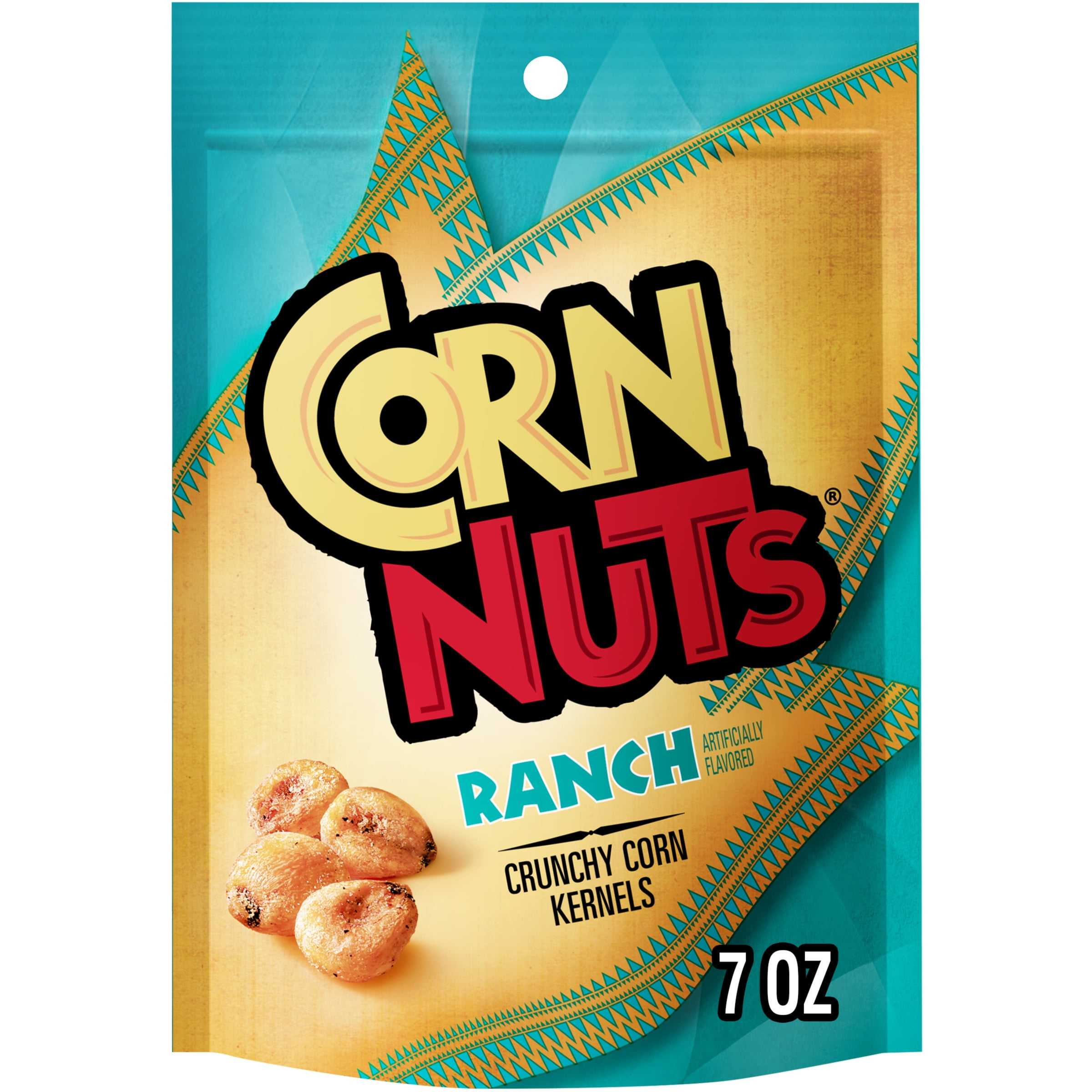 CORN NUTS Flavorful Ranch Crunchy Corn Kernels, 7 oz Resealable Snack ...