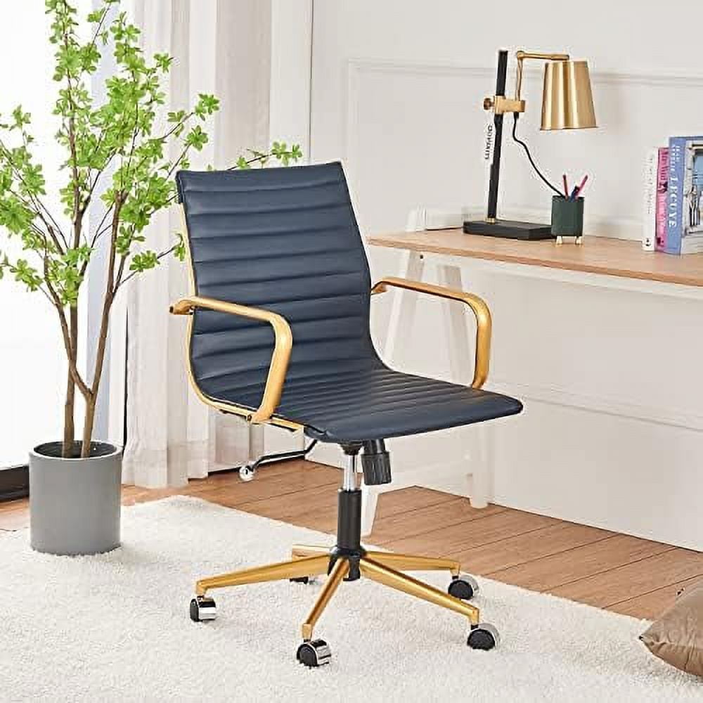 COROCC Desk Chair Conference Room Task Chairs Leather Computer Swivel ...