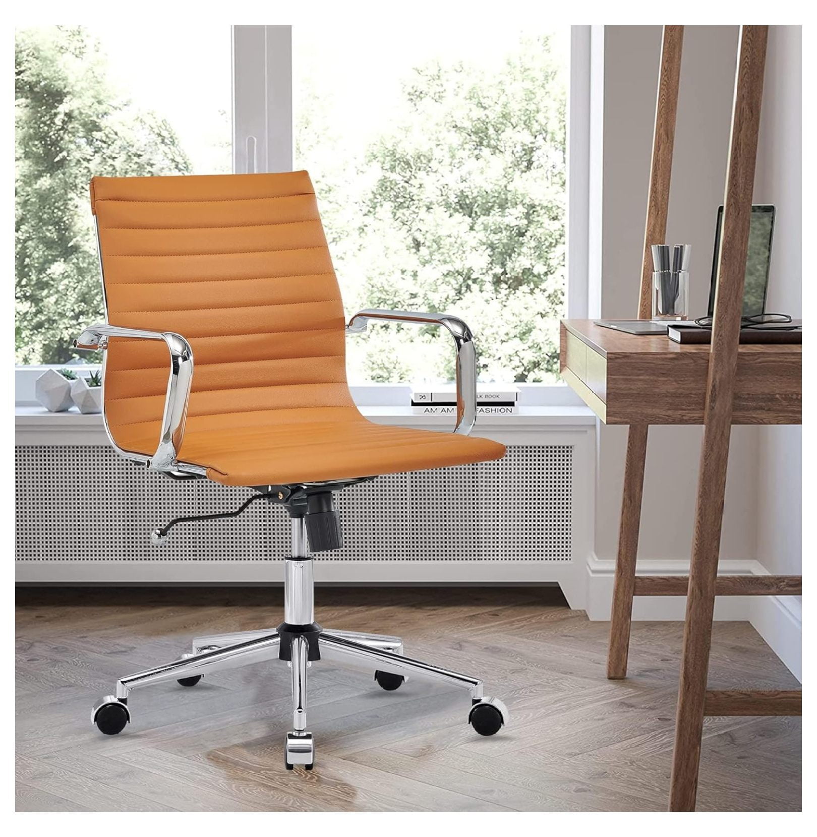 COROCC Office Desk Chair Modern Conference Room Task Chairs Leather ...