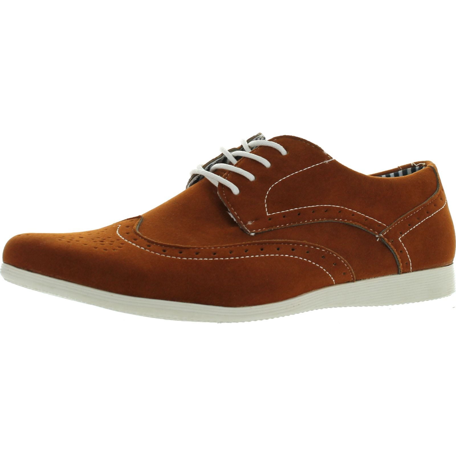 CORONADO Mens Casual Shoes CODY-4 Faux Suede Soft Comfort Oxford with a ...