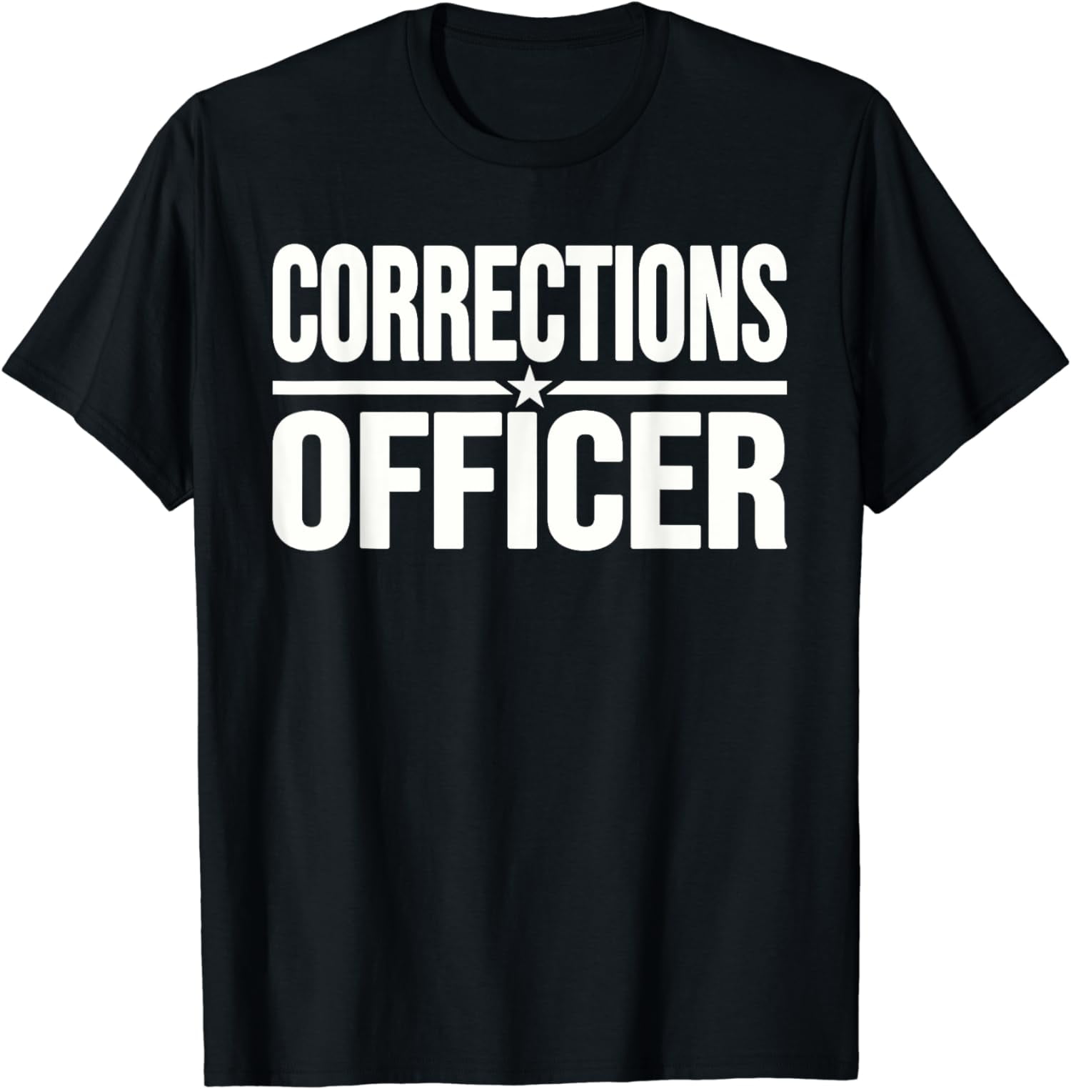 CORRECTIONS OFFICER PRISON GUARD UNIFORM COSTUME TEE T-Shirt - Walmart.com