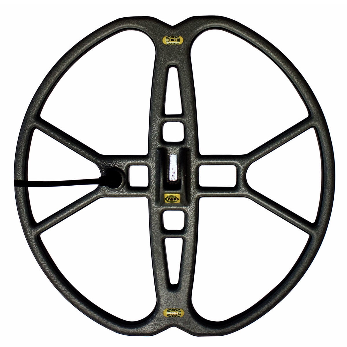 CORS Fire 15 inch DD Search Coil for Fisher F2 and F4 Metal Detector ...