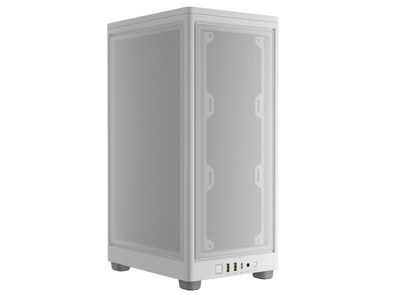 CORSAIR 2000D AIRFLOW Mini-ITX PC Case - White - Mini-ITX Form-Factor ...