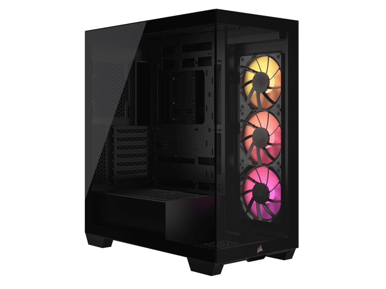 CORSAIR 3500X ARGB - Mid tower - extended ATX - windowed side panel ...