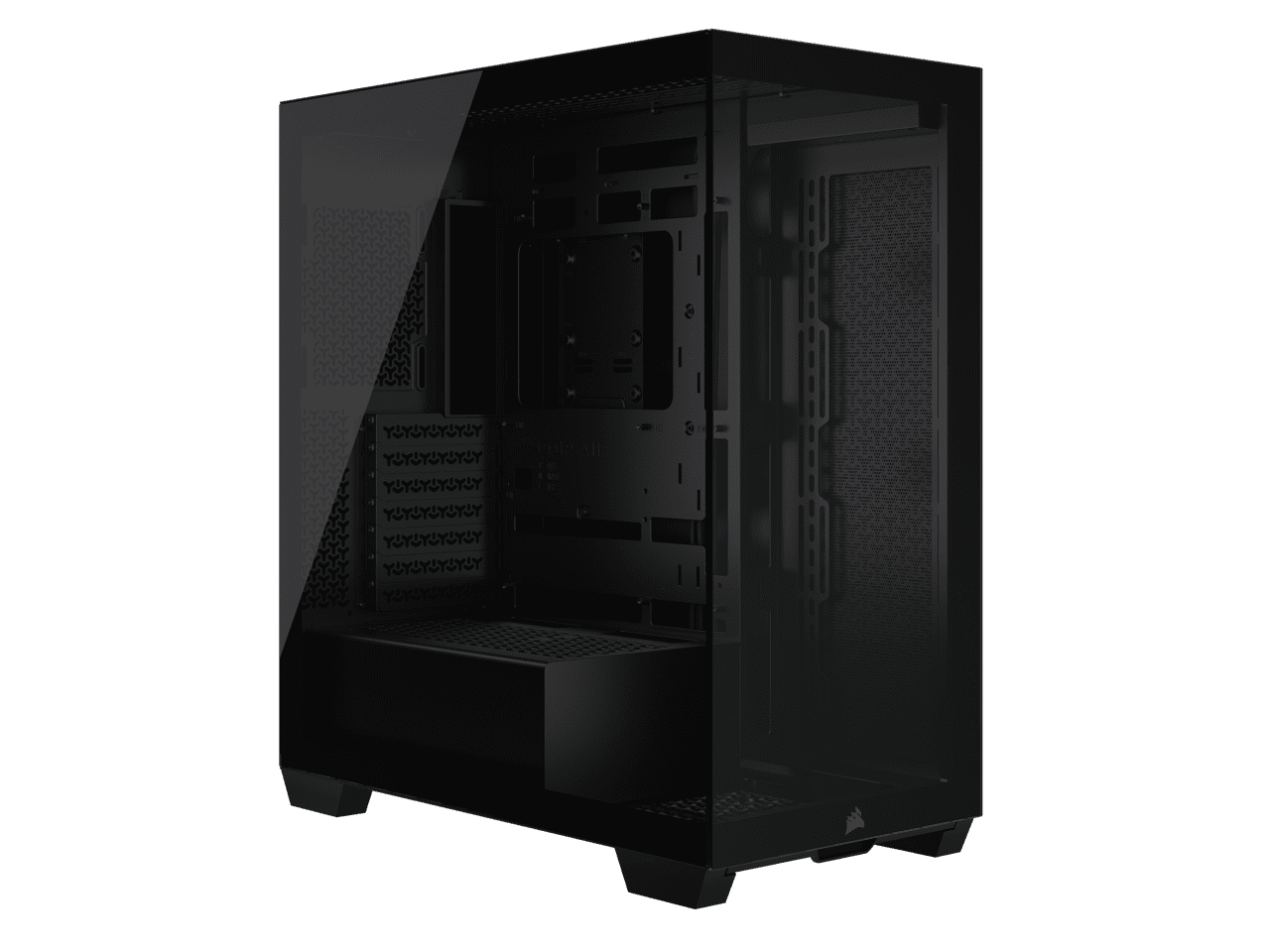 Corsair 3500X Mid-Tower Tempered Glass PC Case, Black CC-9011276-WW ...