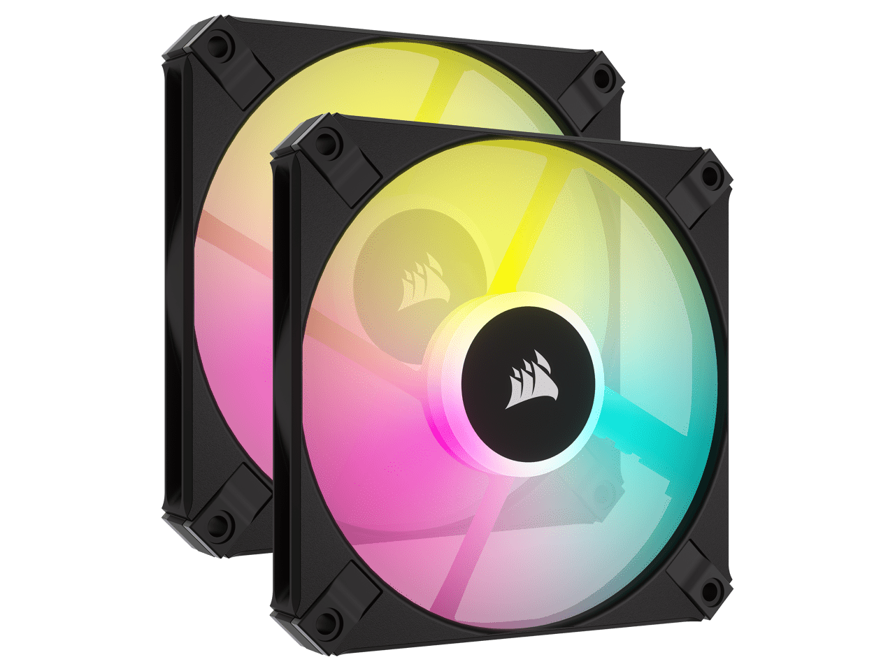 CORSAIR AF SLIM Series, AF120 RGB SLIM, 120mmx15mm Fluid Dynamic RGB ...