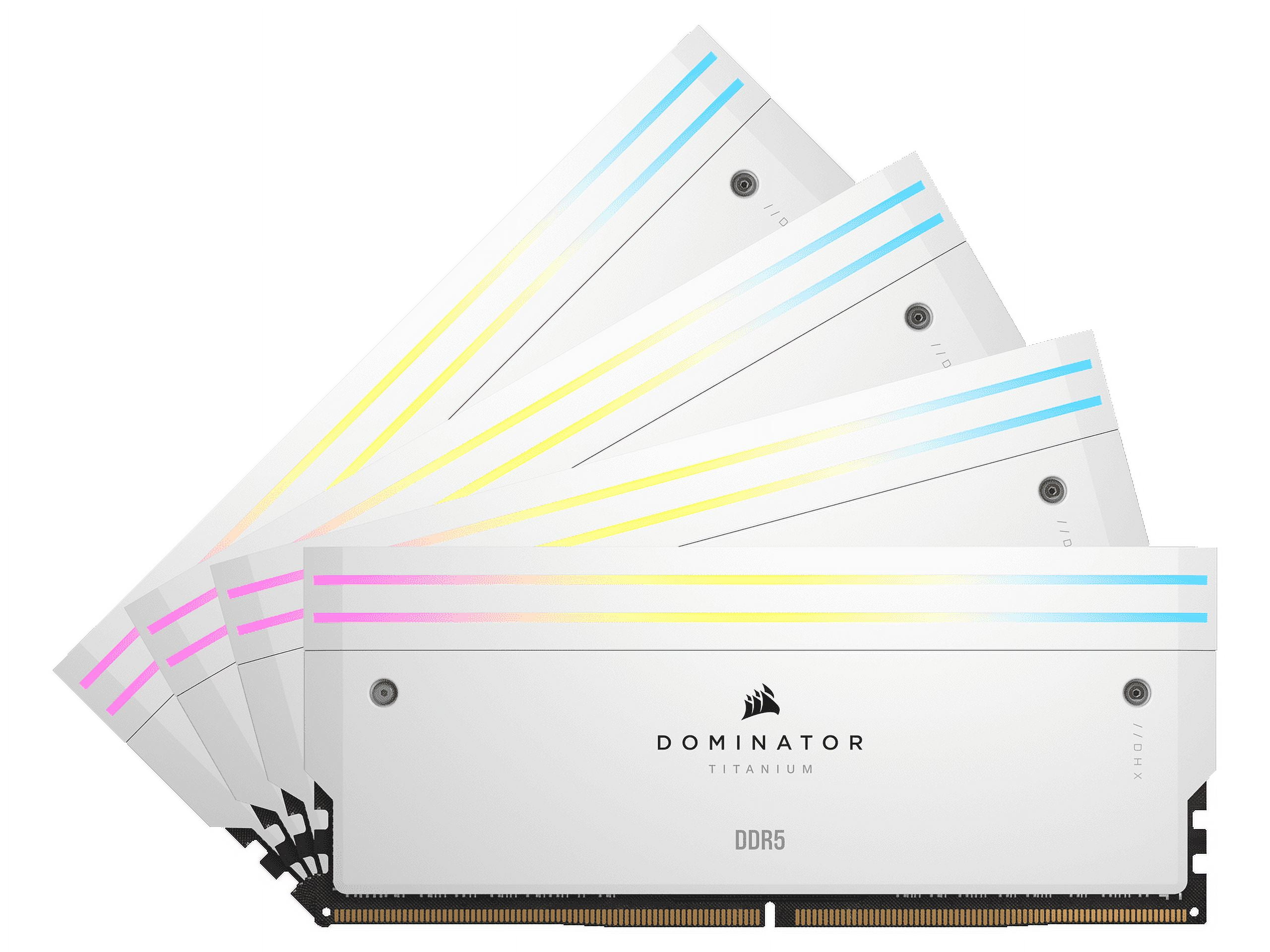 CORSAIR Dominator Titanium 64GB (4 x 16GB) DDR5 6400 (PC5 51200 ...