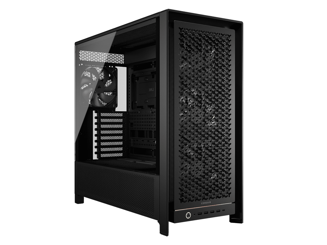 CORSAIR FRAME 5000D RS Modular High Airflow Mid-Tower PC Case, Black ...