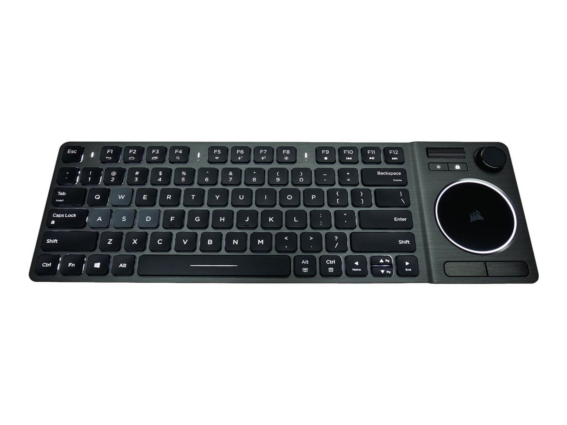 CORSAIR K83 Entertainment - Keyboard - with touchpad, pointing stick ...