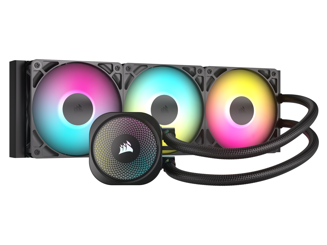 CORSAIR NAUTILUS 360 RS ARGB Liquid CPU Cooler – RS120 ARGB Fans – Fits ...