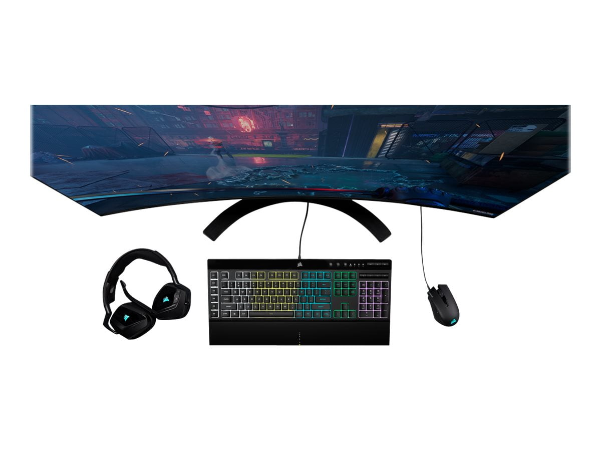 CORSAIR PRO GAMING BUNDLE - Keyboard and mouse set - backlit - USB - US International - Walmart.com