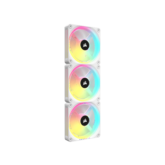 Free Shipping! CORSAIR QX RGB Series, iCUE LINK QX120 RGB WHITE, 120mm ...
