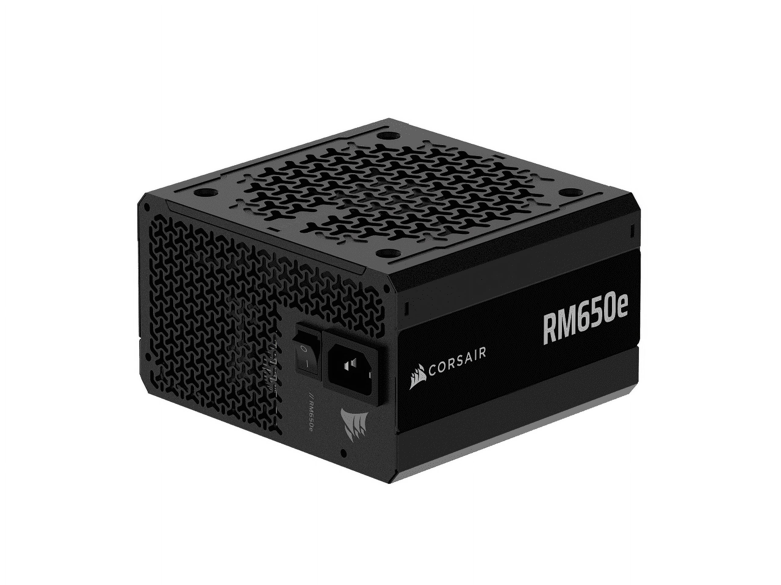 CORSAIR RMx Series RM650e 650 W ATX (ATX 3.1 Compatible) Cybenetics ...