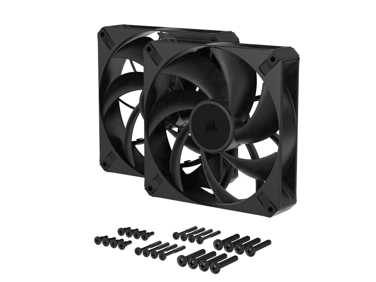 CORSAIR RS140 MAX 140mm PWM Thick Fans Dual Pack - 30mm Thickness ...