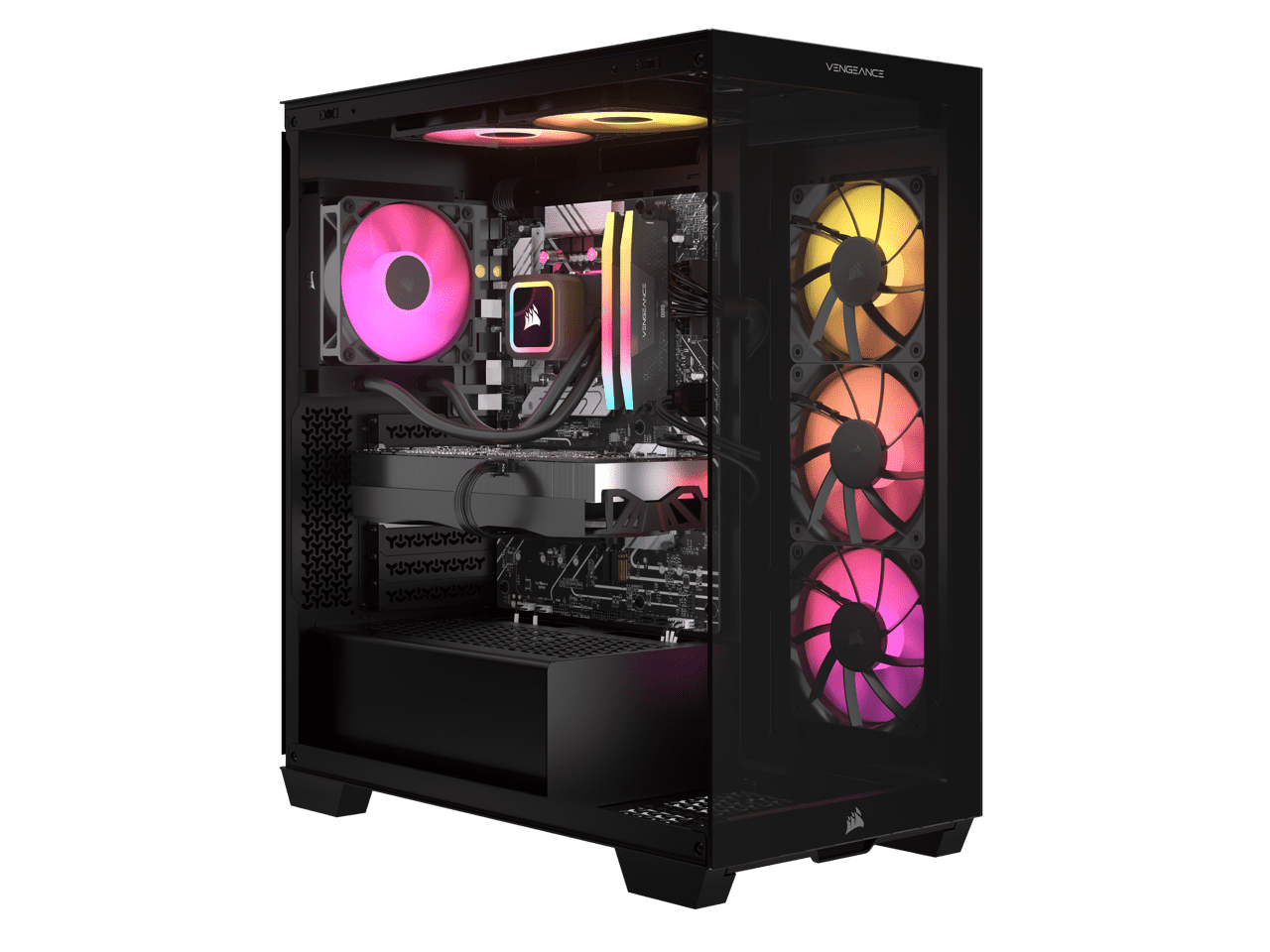 CORSAIR VENGEANCE i7500 Series Gaming PC - Liquid Cooled Intel Core i7 ...