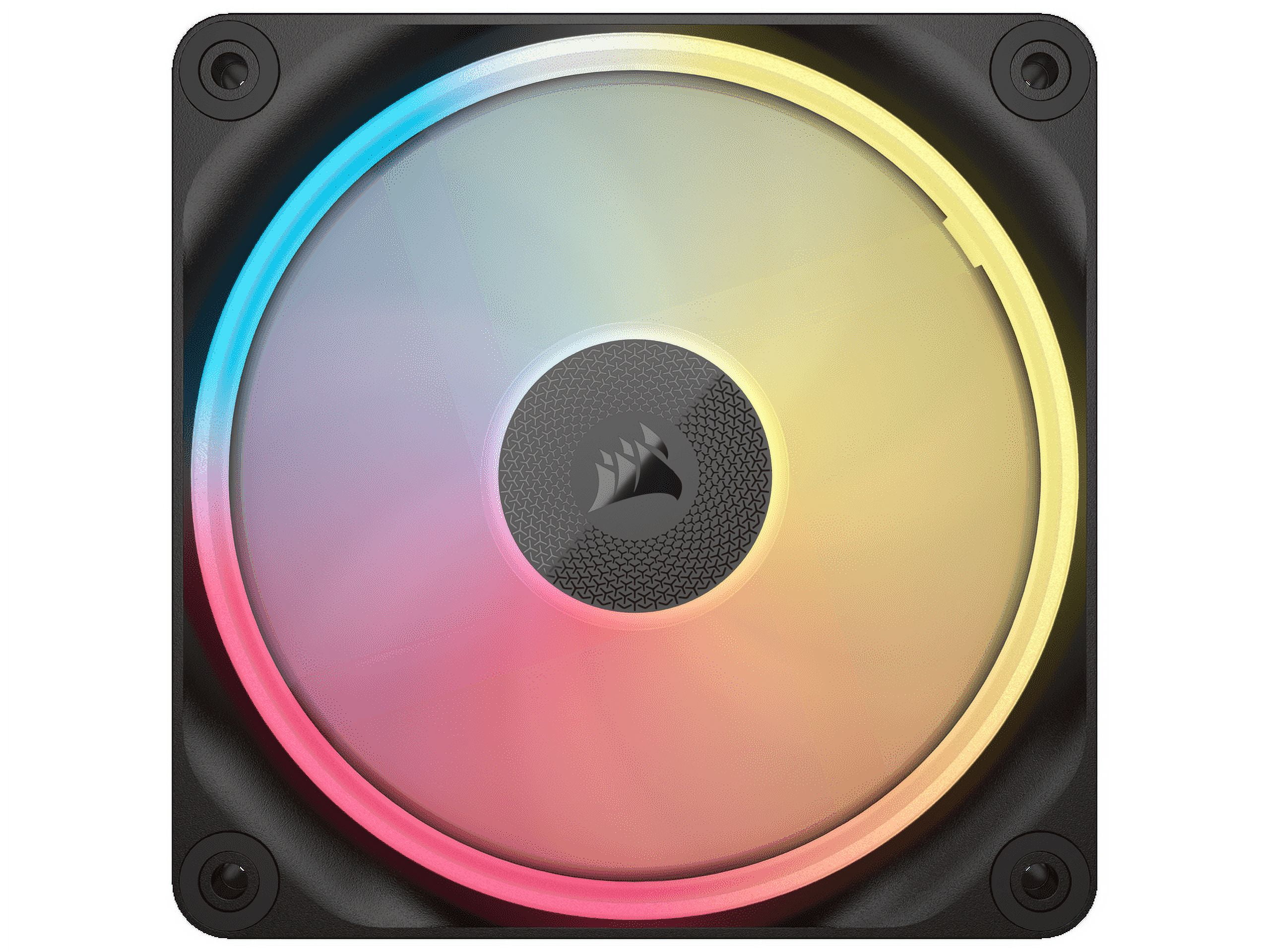 CORSAIR iCUE LINK LX120-R RGB 120mm PWM Reverse Fan Expansion - Reverse ...