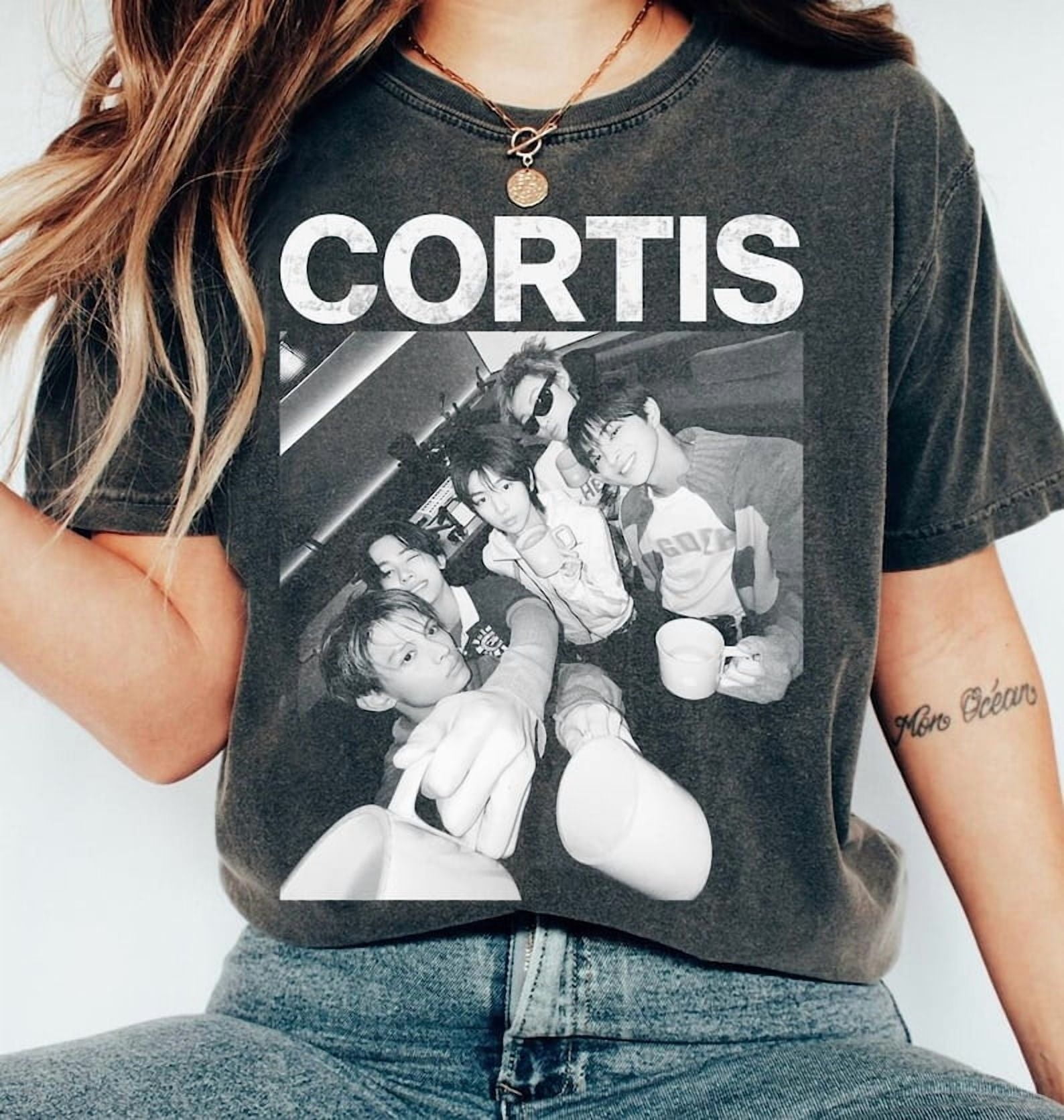 CORTIS Vintage 90s Bootleg Style Graphic Shirt Retro Music Group ...