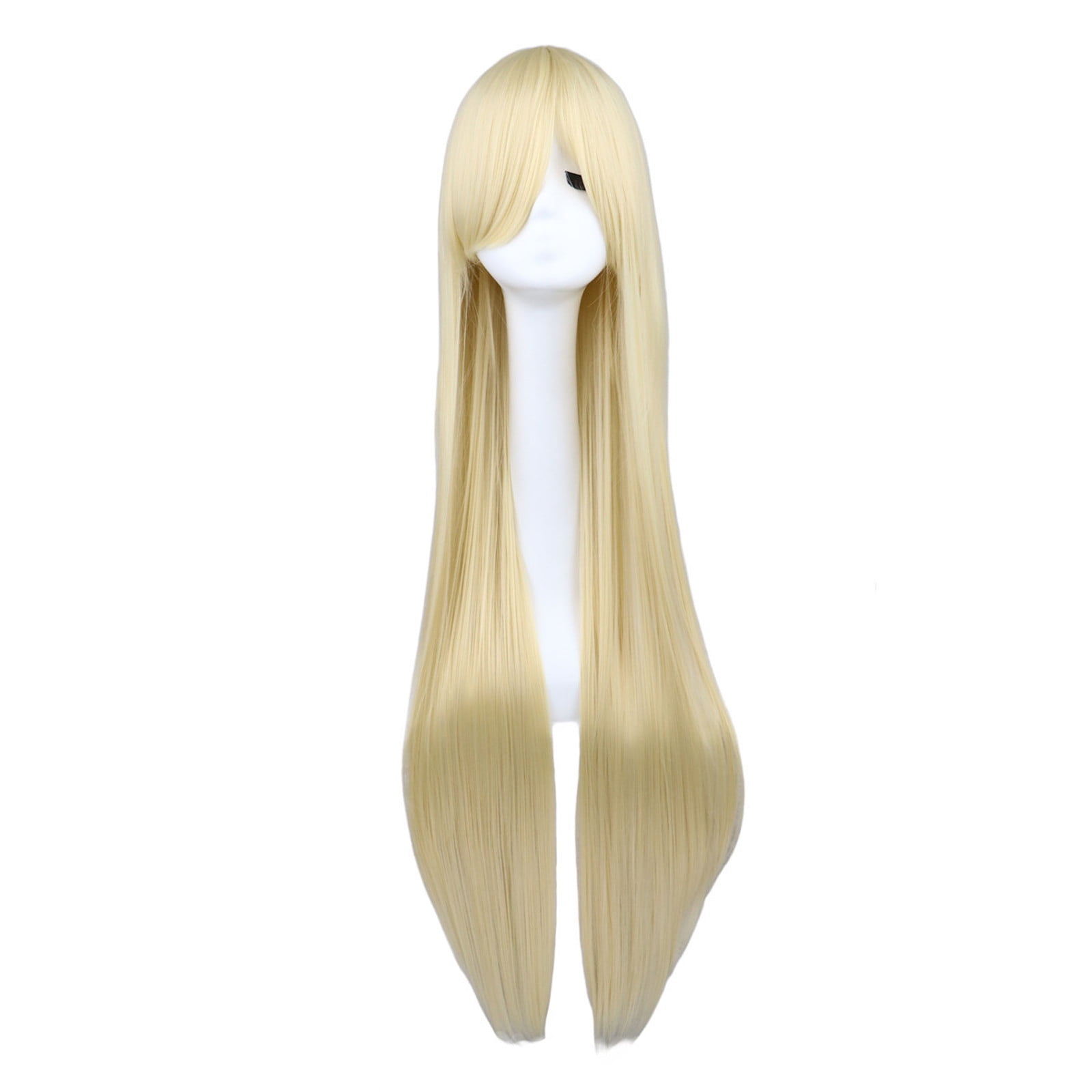 COS High Temperature Wire 100cm Long Straight Hair In Blonde Light Gold ...