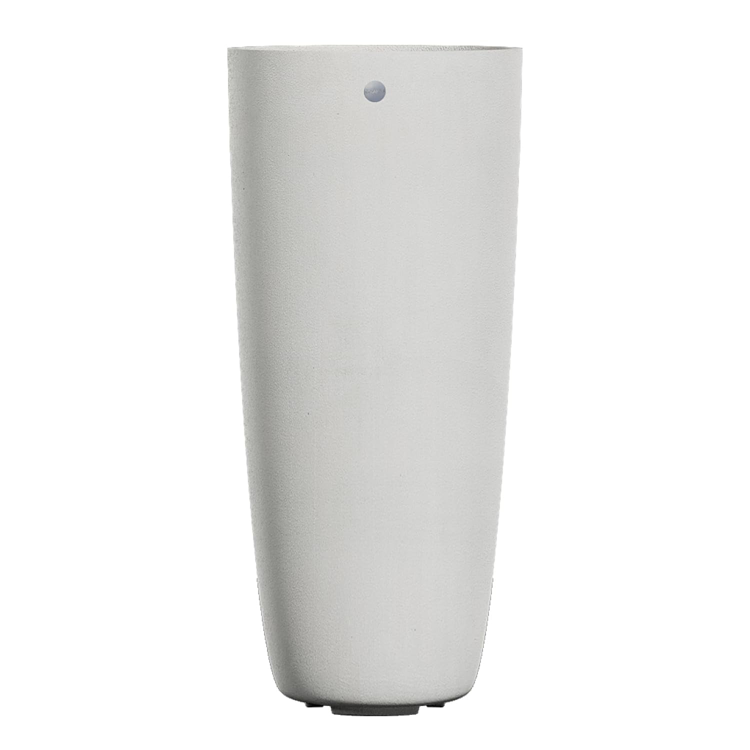 COSAPOTS Lofto Tall Planter – White Stone (Bone) Finish – Fiberglass ...