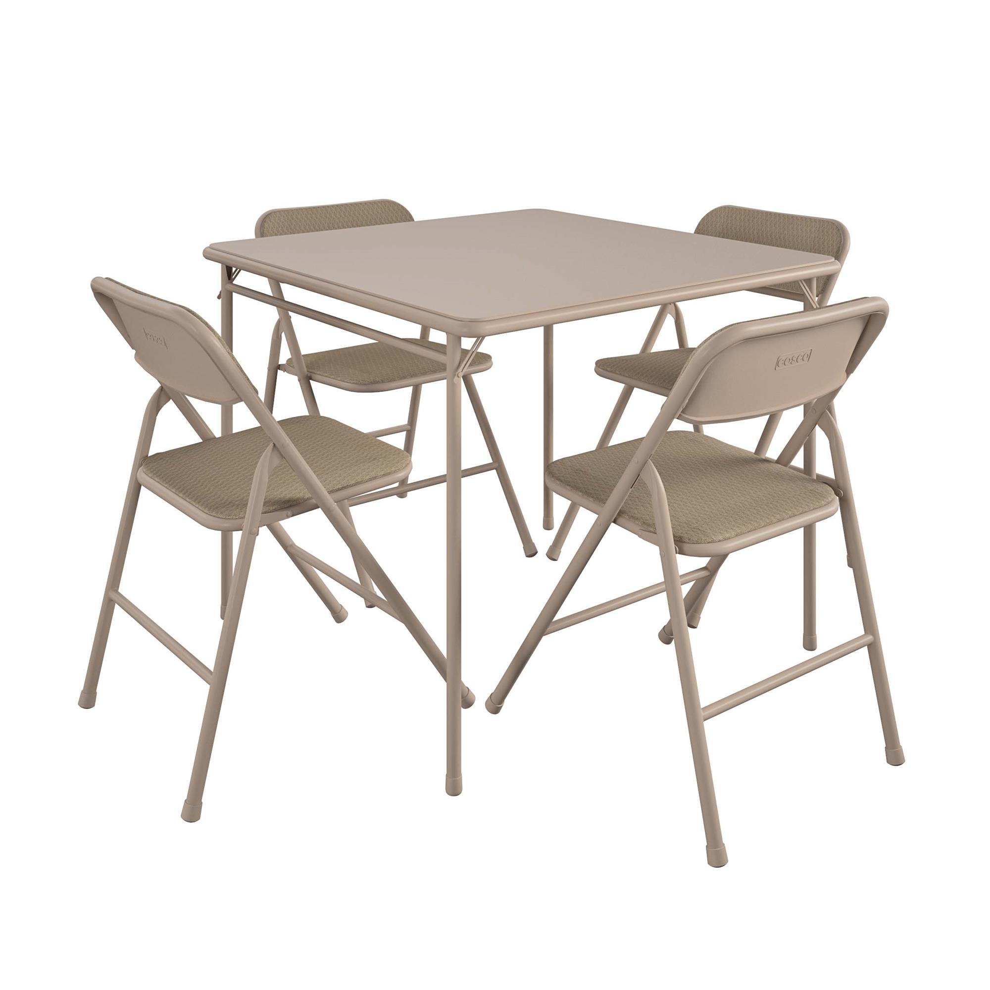 Lexington 5-Piece Wood Dining Set with 4 Mission Back Chairs, Black ...