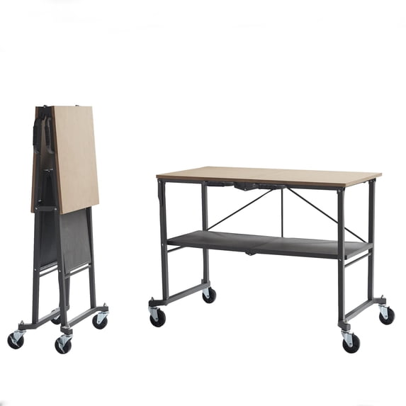 COSCO SmartFold Portable Workbench / Folding Utility Table (Steel ...