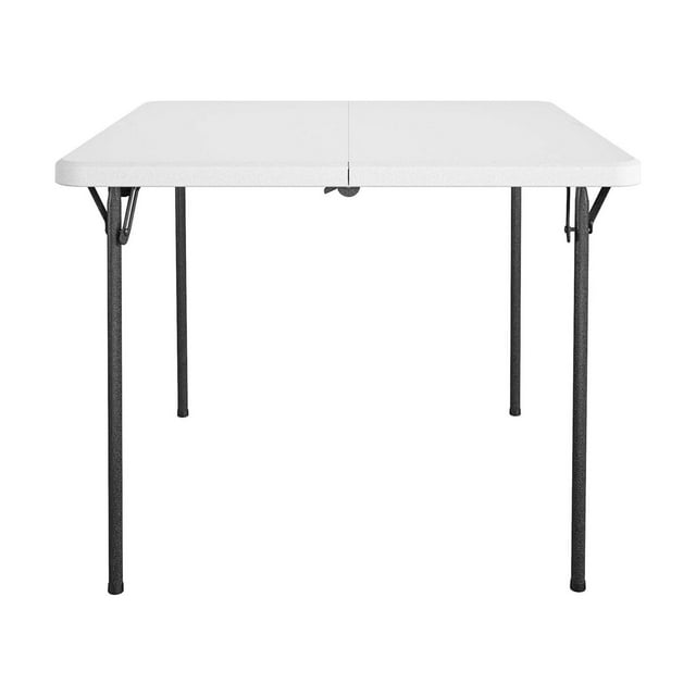 Free Shipping! COSCO XL 36" Fold-in-Half Card Table w/ Handle, White ...