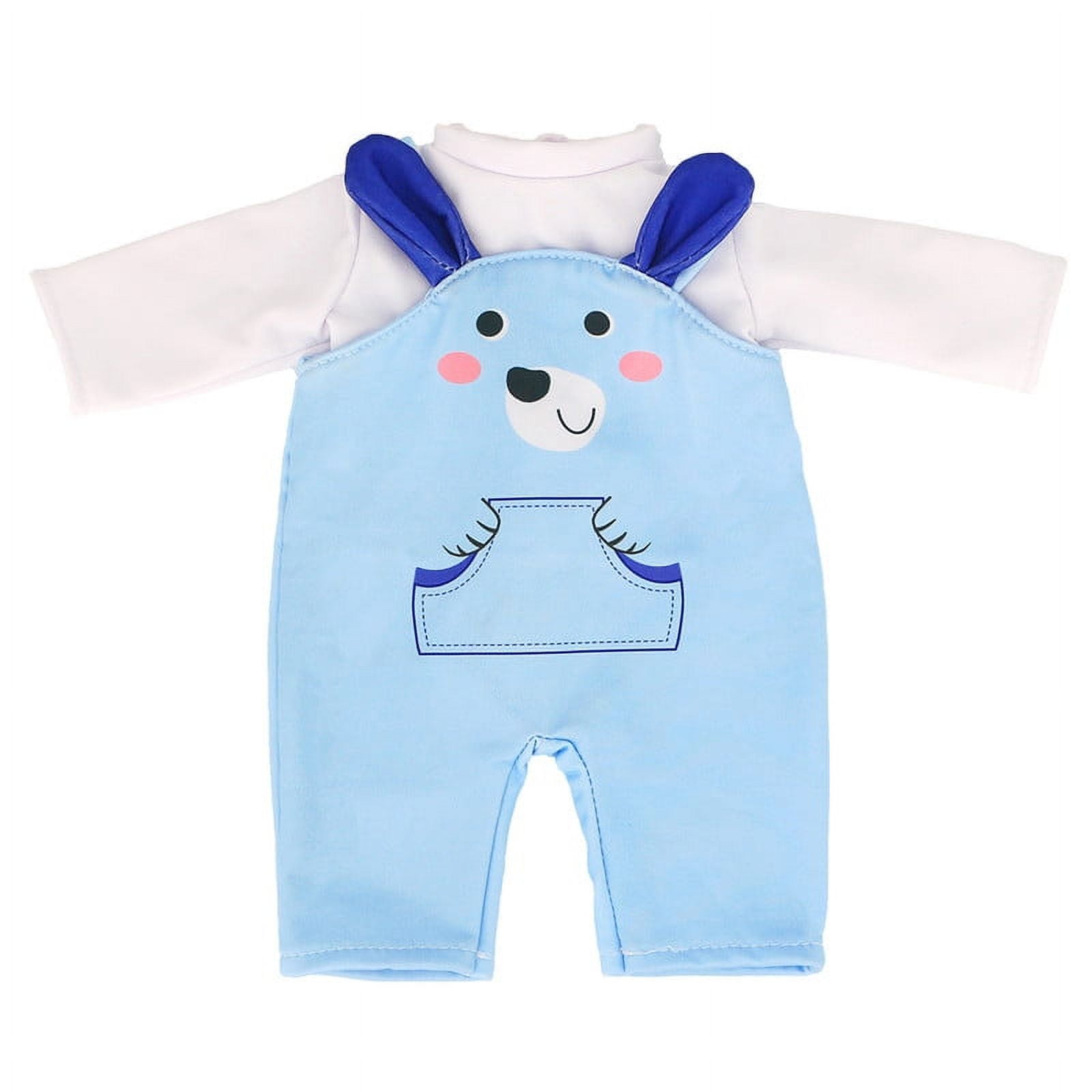 COSDOLL 16inch Baby Boy Doll Clothes Set, Overalls Outfit Suitable for ...