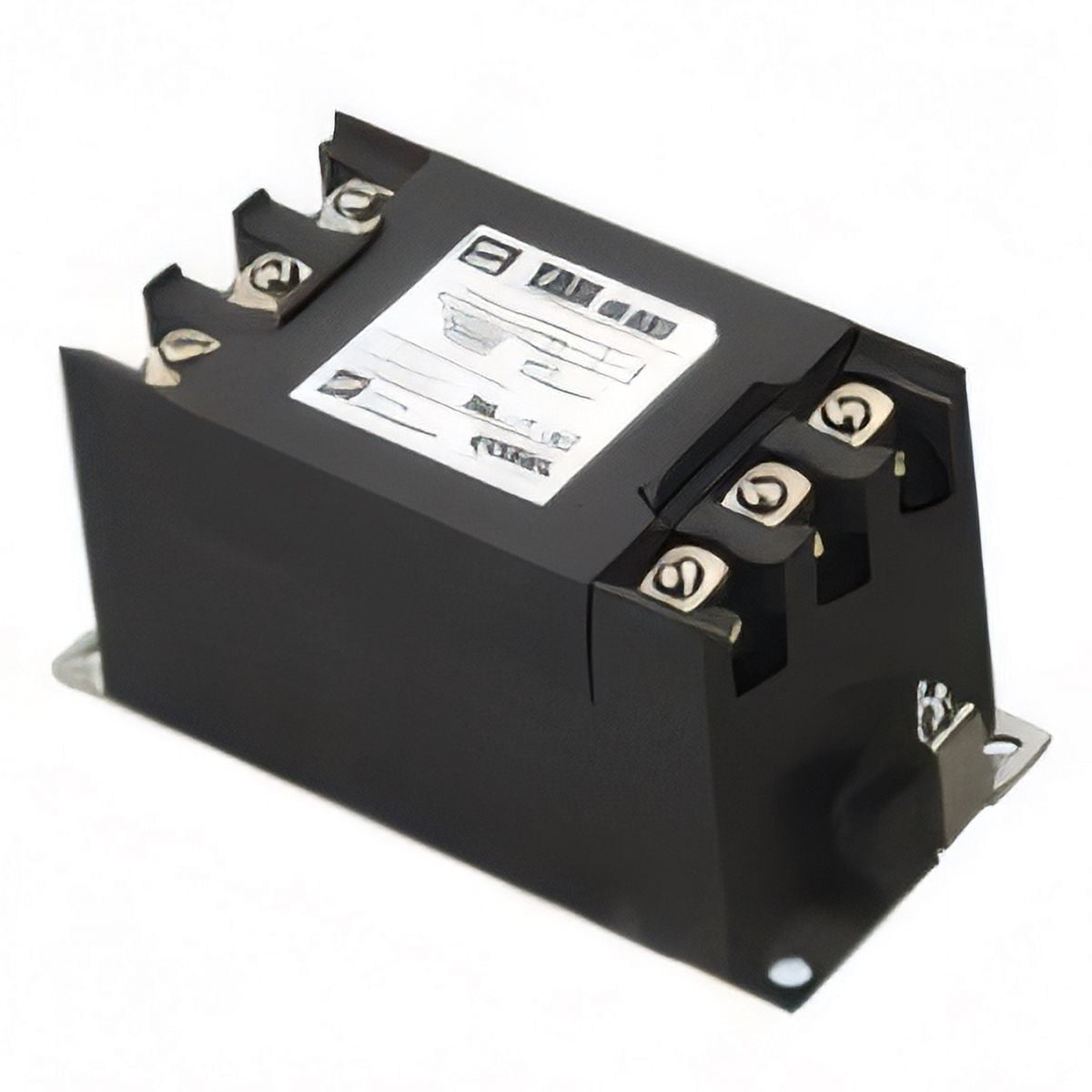 COSEL TAH-20-683-D, Power Line Filters 3Phase 500VAC 20A DIN Rail Type ...