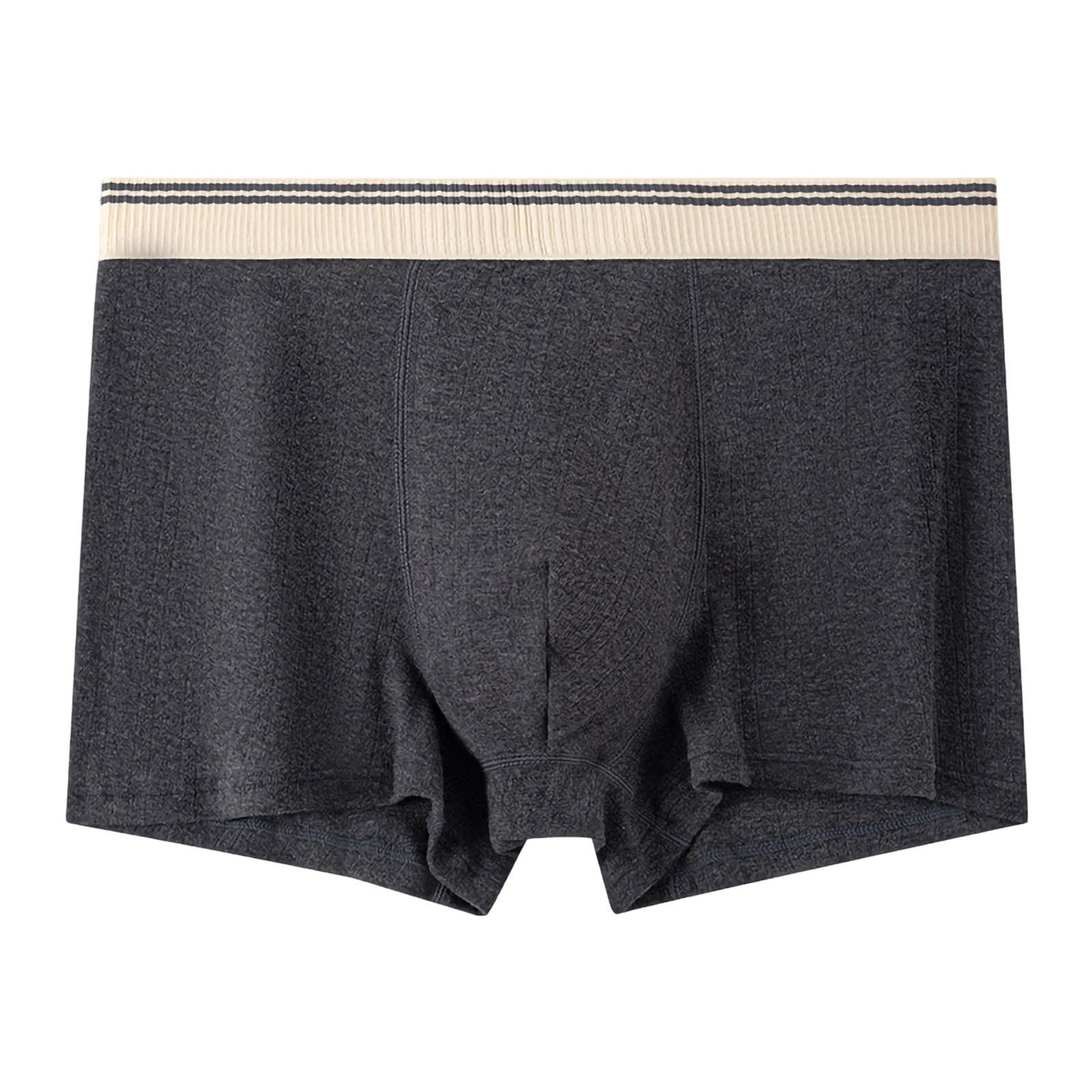 COSFO Men Underwear Boxer Brief Solid Cotton Stretch Underwear Support ...