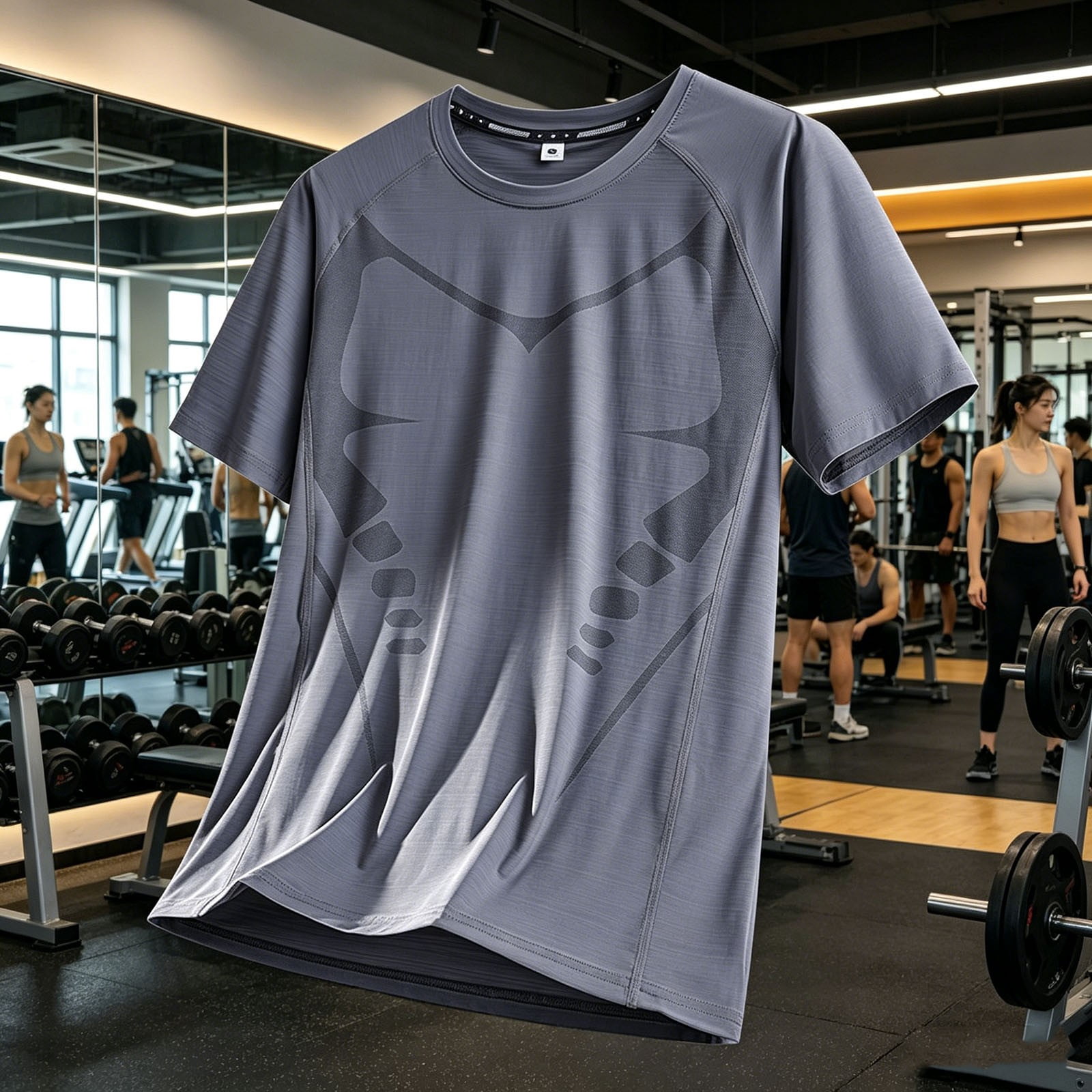 COSFO Short Sleeve Men T Shirts Summer Graphic Workout Undershirts ...