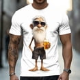 COSFO Summer T Shirts for Man Funny Workout Short Sleeve Graphic Tees ...