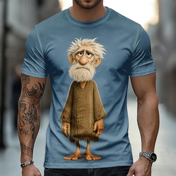 COSFO Workout Men T Shirts Funny Short Sleeve Casual Graphic Tees ...