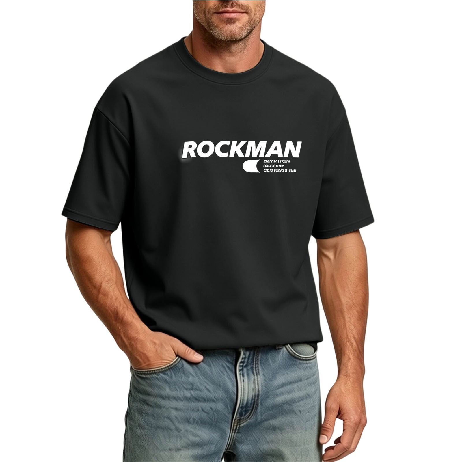 COSFO Workout Tshirts Men Summer Short Sleeve Letter Print Graphic Tees ...