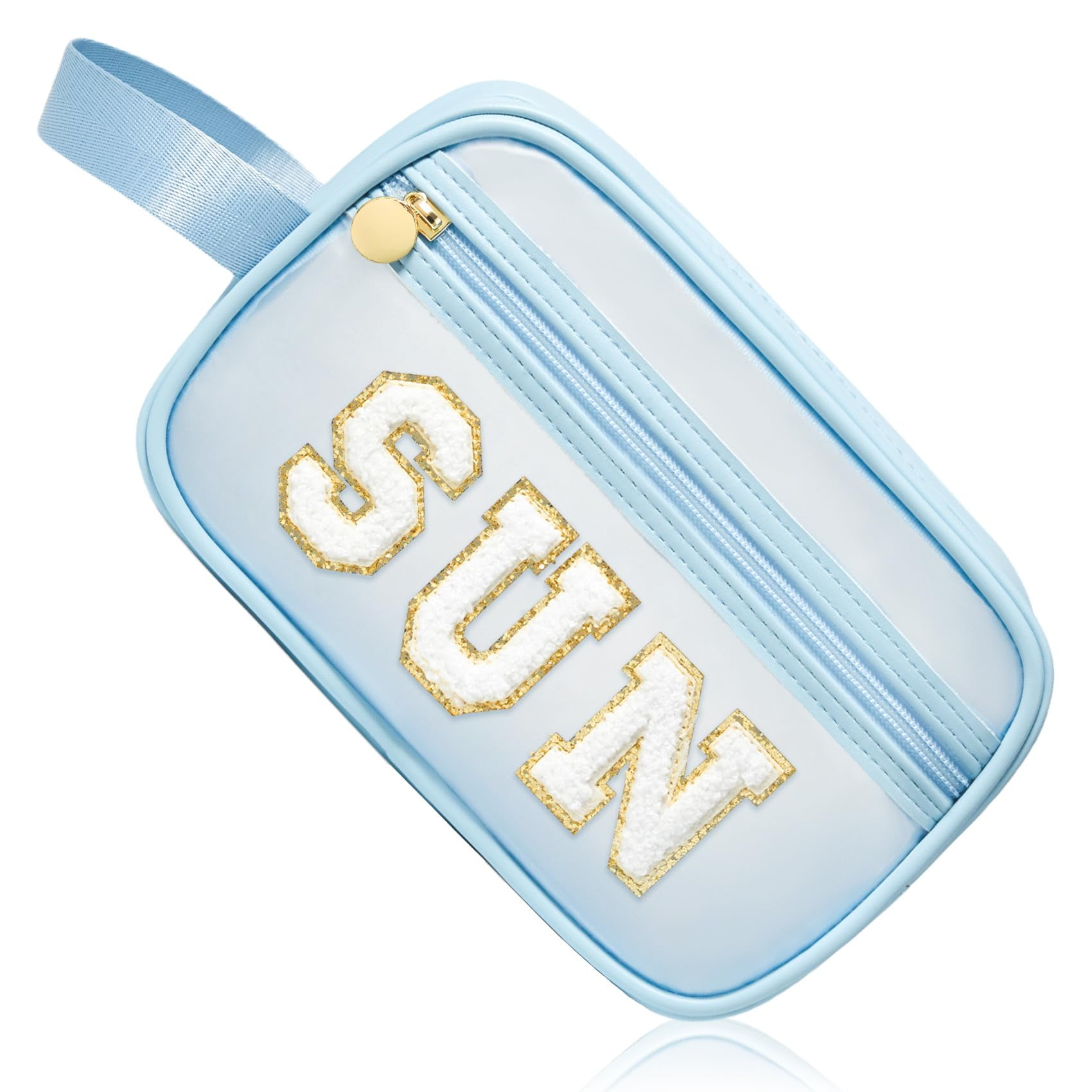 COSHAYSOO Clear Sunscreen Bag OLF24 Makeup Toiletries Pouch Essentials ...