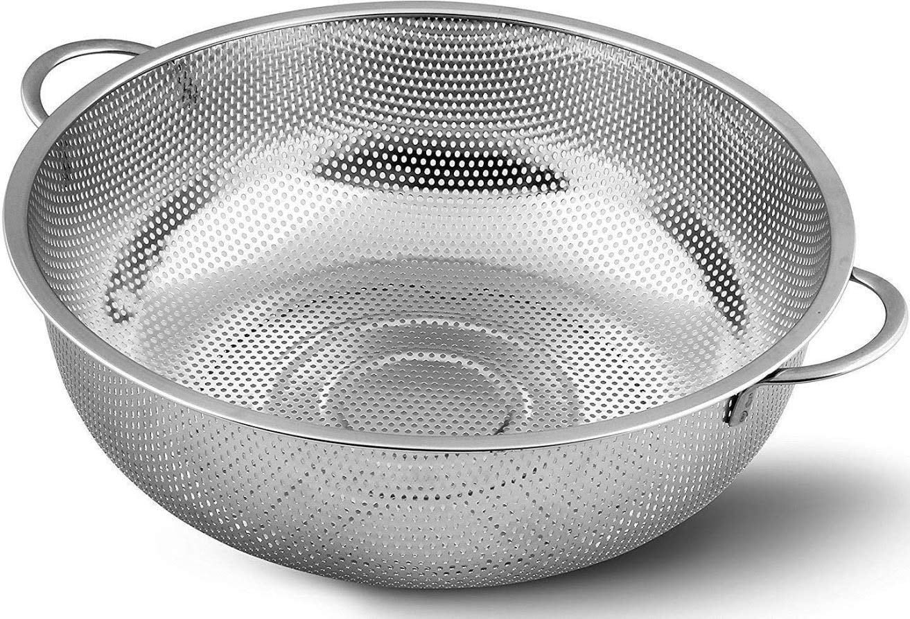 COSKIRA Stainless Steel Strainer Vegetable Fruit Baskets Washing Sieve ...
