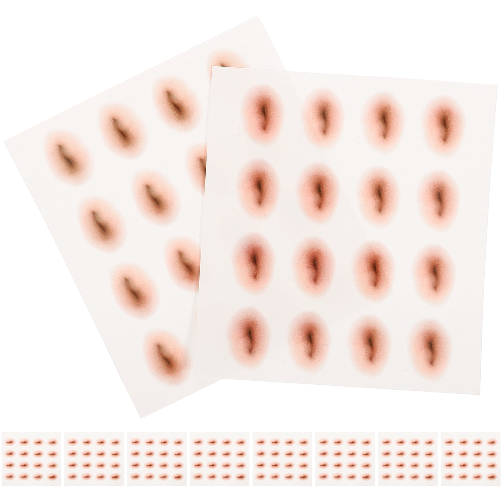 COSLUS 10pcs Belly Button Tattoo Sticker Disposable Fake Navel Stickers ...