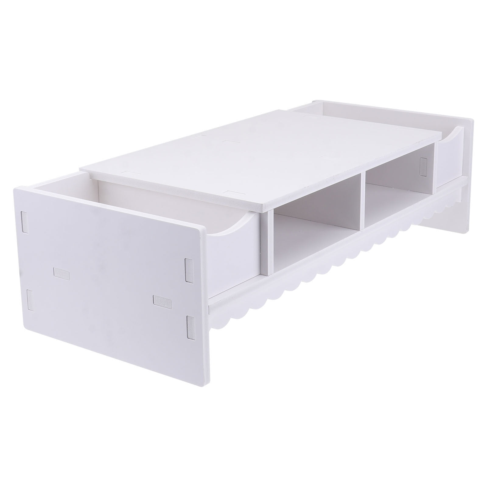 WHAMVOX Display Riser Rack Bamboo 1Pack 19.3x8.1Inch - Walmart.com
