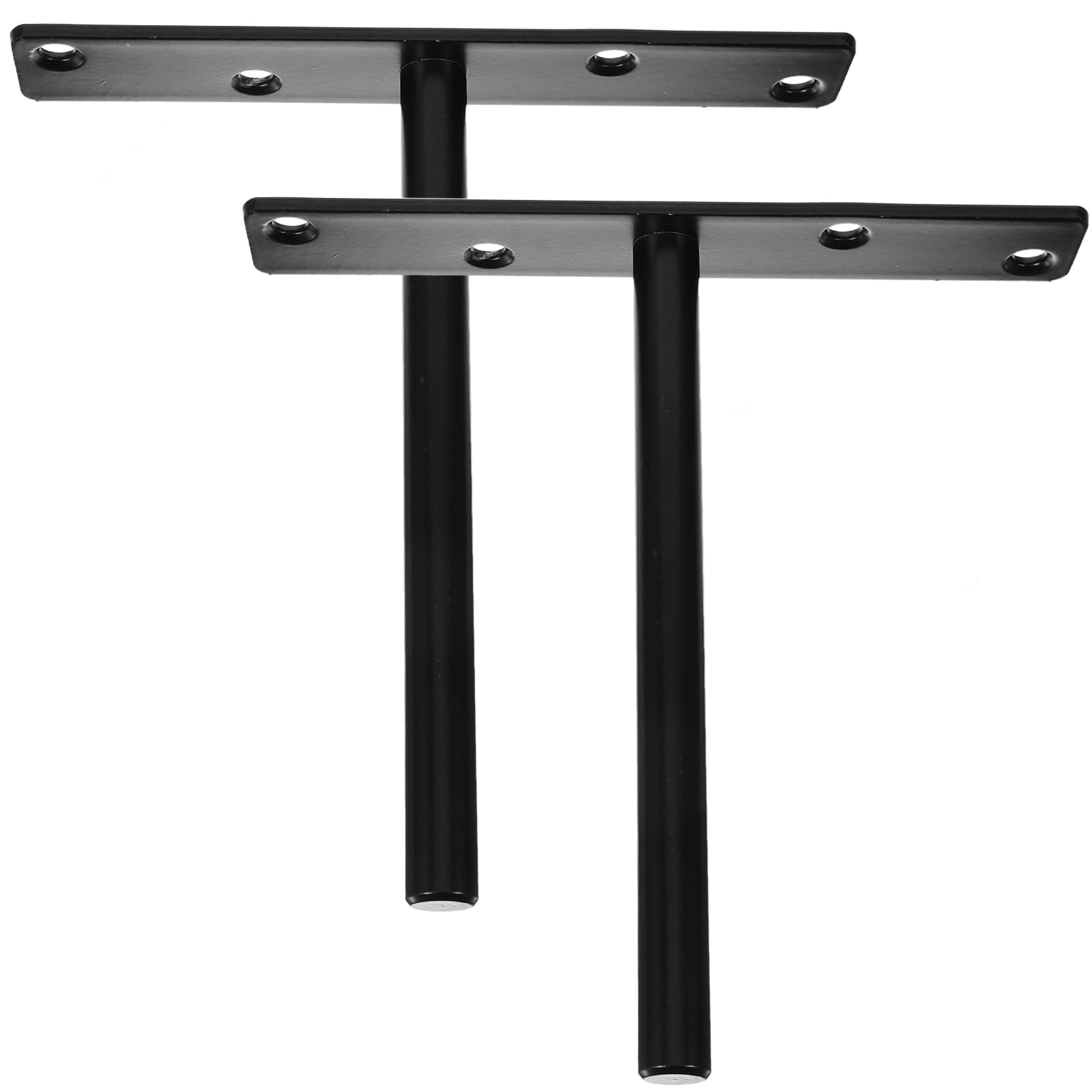 COSLUS 2pcs Floating Shelf Brackets Wall Mounted Shelf Brackets Hidden ...