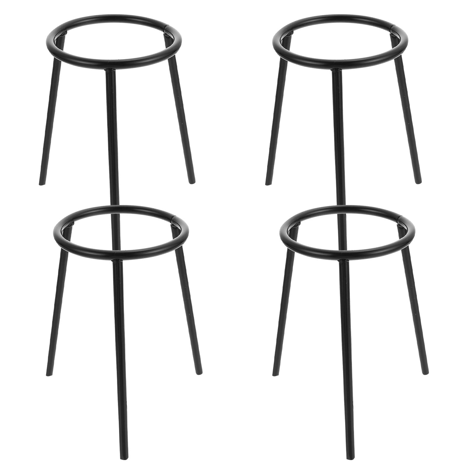 COSLUS 4pcs Laboratory Tripod Stand Practical Alcohol Burner Tripod ...