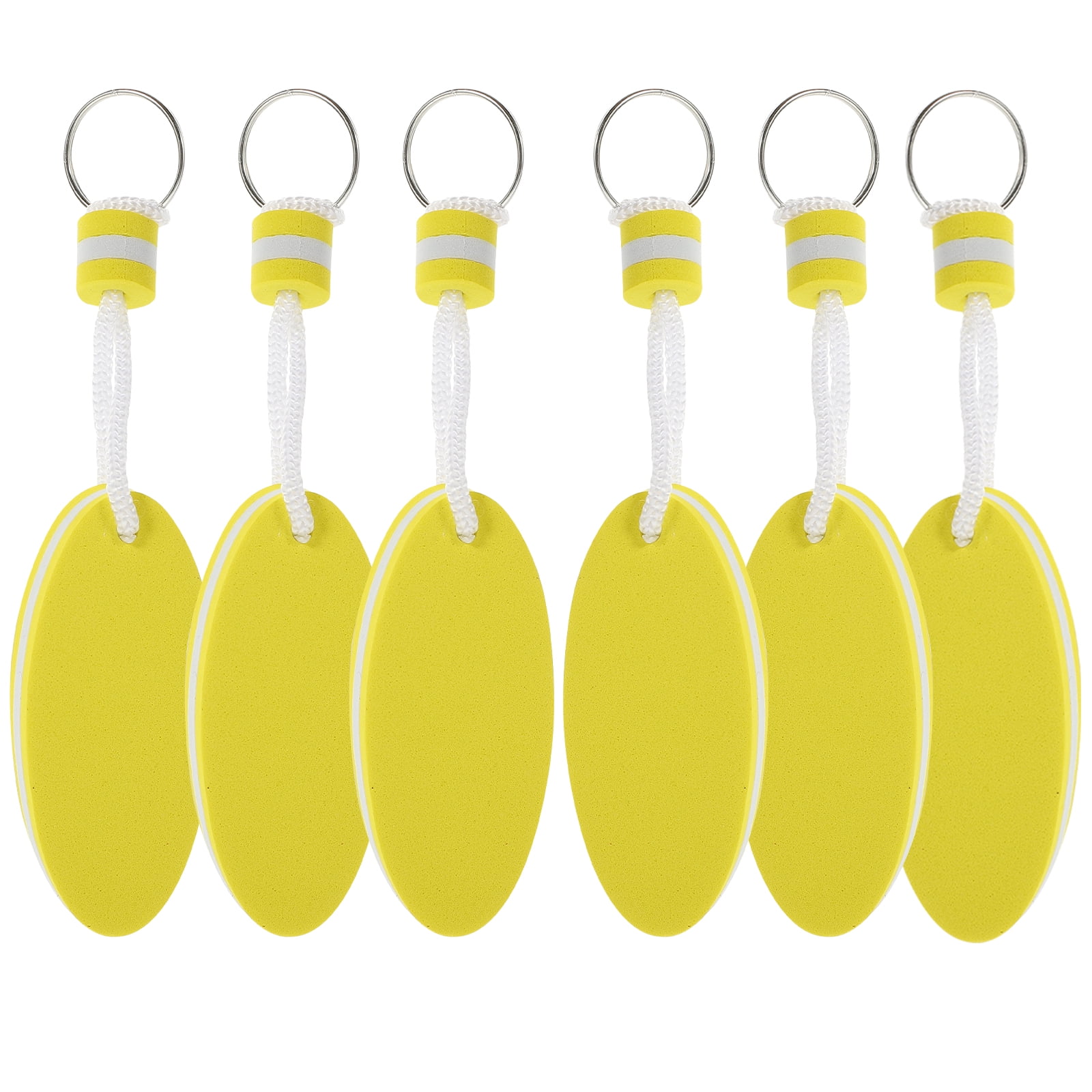 COSLUS 6Pcs Floating Keychains Colored Floating Key Rings Hanging ...